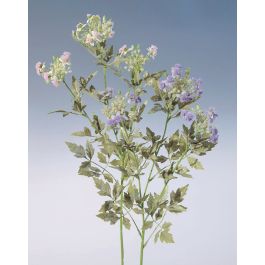 Herbe à ail artificielle DARIK, 60cm, rose clair