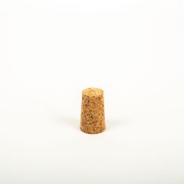 Bouchon conique SERILDA en liège aggloméré, naturel, 3,2cm, Ø1,7/2,1cm