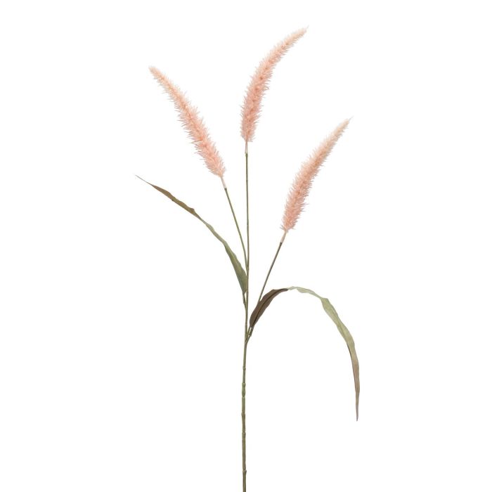 Graminée artificielle HIWA, panicules, rose, 95cm