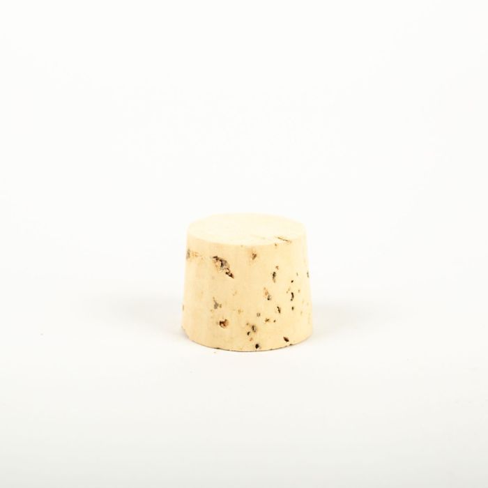 Bouchon conique ALMEDA en liège naturel, clair, 2,7cm, Ø3/3,4cm