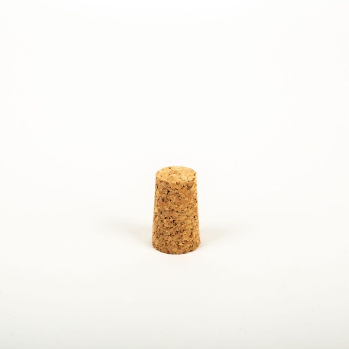 Bouchon conique SERILDA en liège aggloméré, naturel, 3,2cm, Ø1,7/2,1cm
