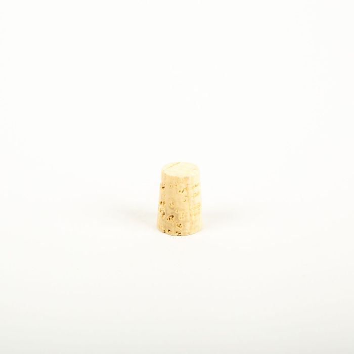 Bouchon conique ALMEDA en liège naturel, clair, 2,2cm, Ø1,3/1,6cm