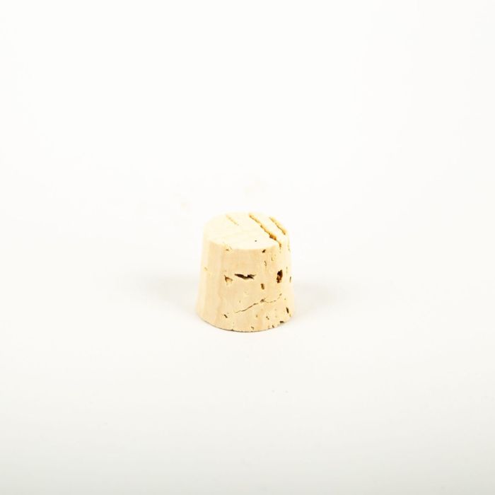 Bouchon conique ALMEDA en liège naturel, clair, 2cm, Ø2/2,3cm