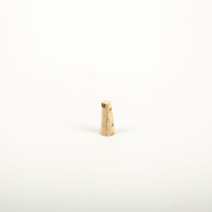 Bouchon conique ALMEDA en liège naturel, clair, 1,8cm, Ø0,5/0,8cm